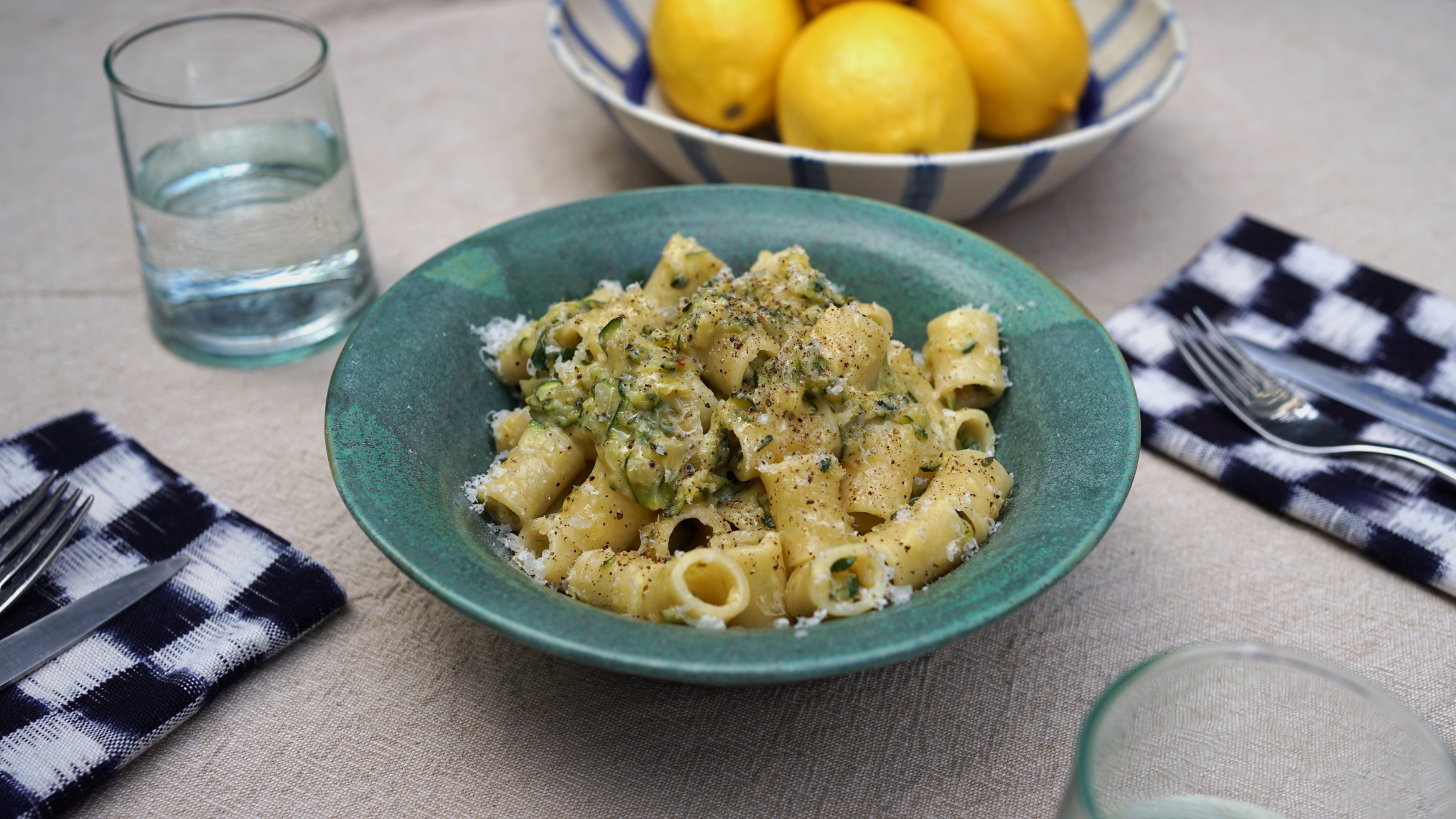 Peppery Zucchini Carbonara by Liv McCrimmon – Daily Good