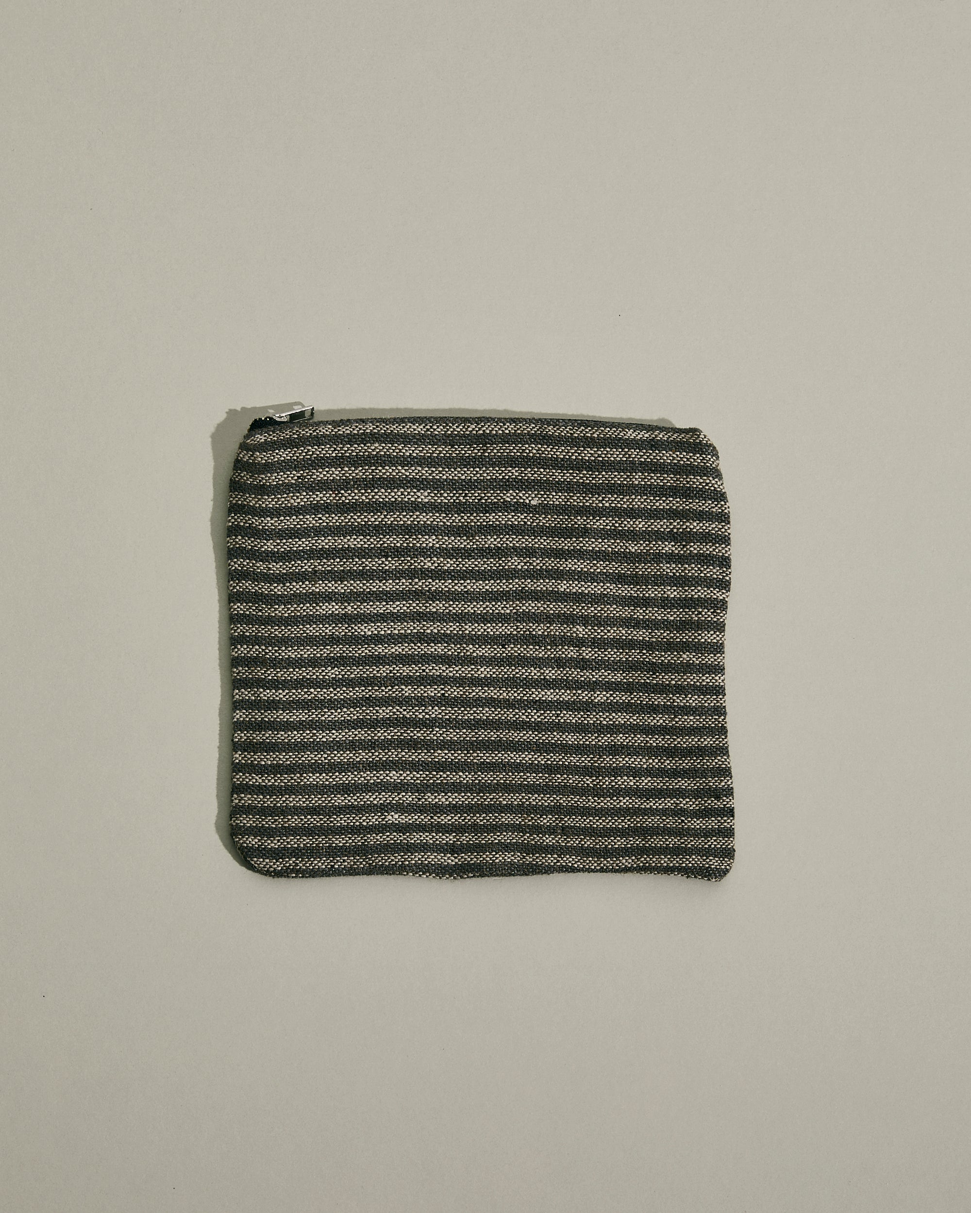 Handwoven Pouch - Grey Stripe – Daily Good